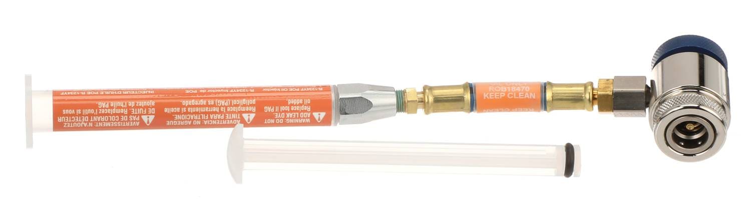 1234yf Dye Injector Robinair 16256 R-134A Oil Injector With Acme Quick ...