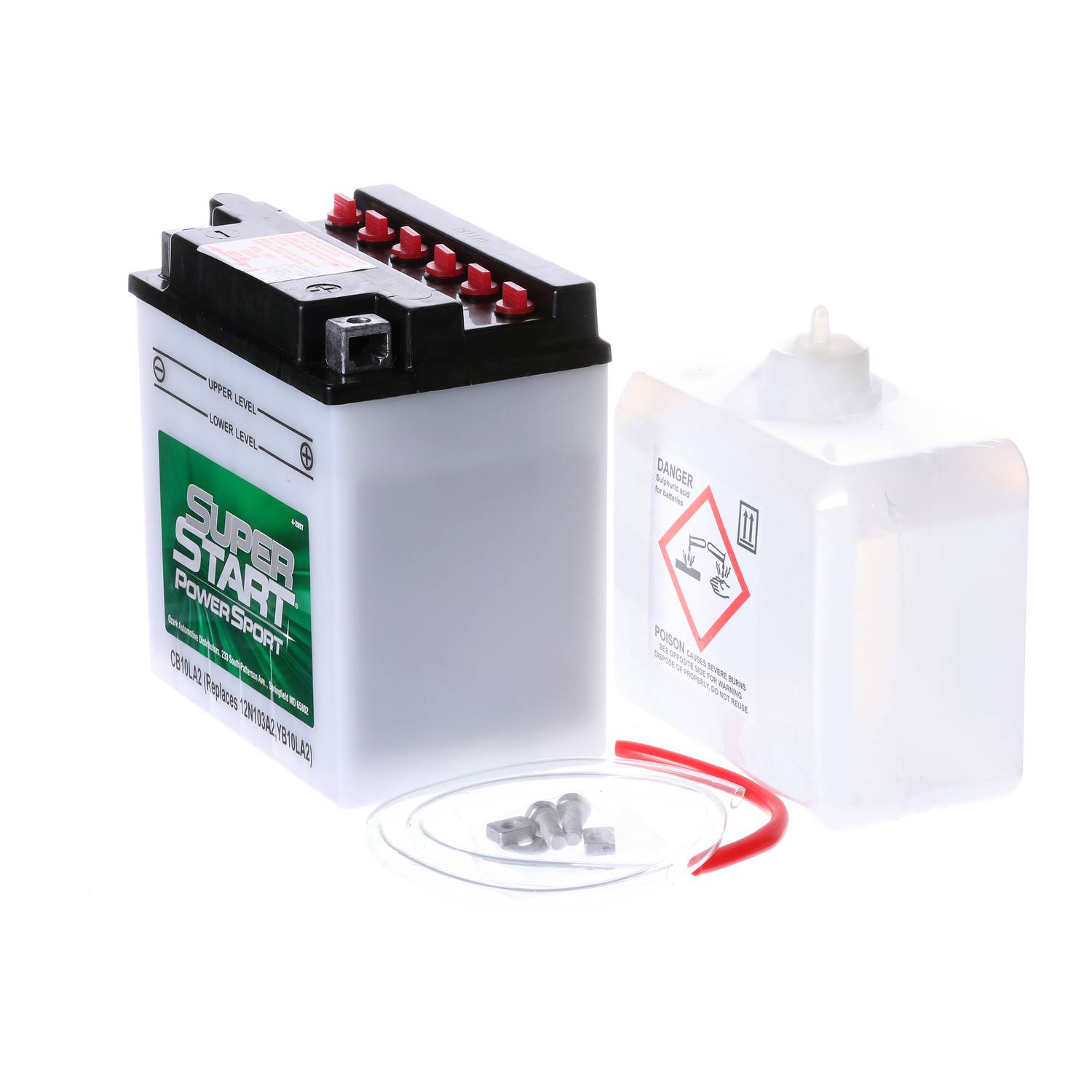 Super Start Power Sport Battery Group Size BTZ10S AGM, 59% OFF
