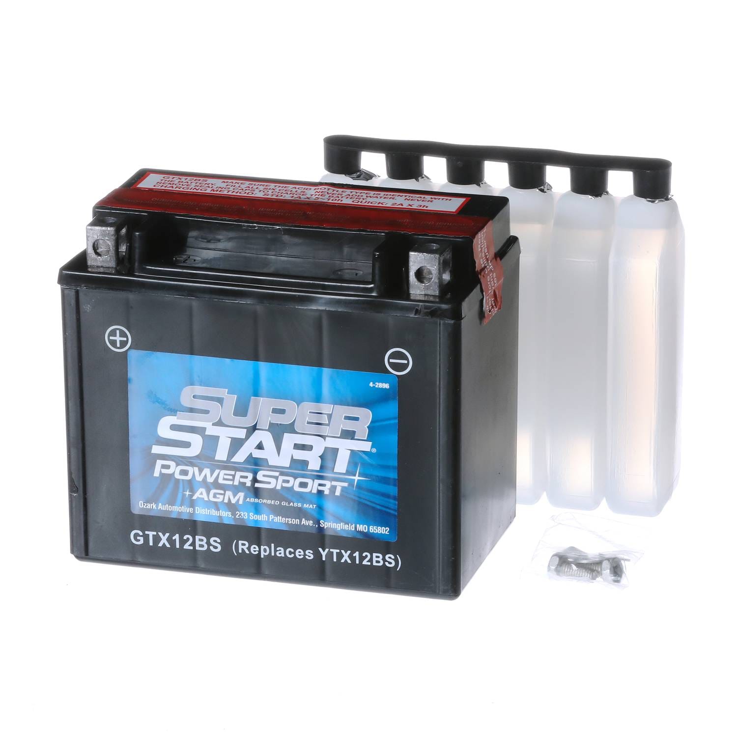 Super Start Power Sport Battery Group Size BTZ10S AGM, 59% OFF