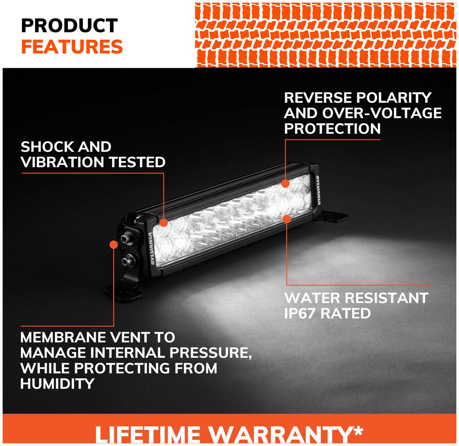 SYLVANIA Slim 20 Inch LED Light Bar Spot, 49% OFF