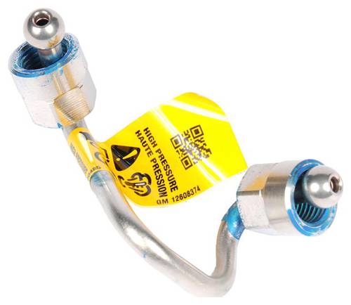 ACDelco 1/7 Inch I.D. 3-5/16 Inch Long Stainless Steel Fuel Feed Line