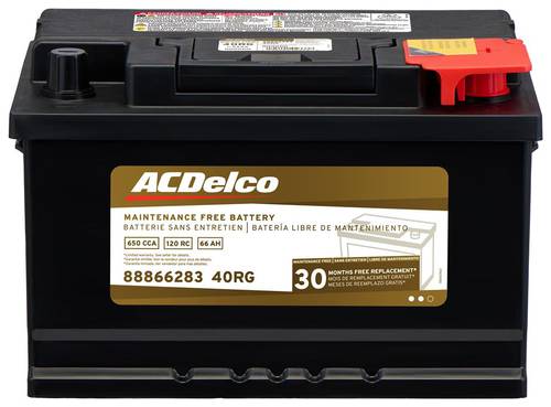 ACDelco Standard Flooded Top Post Battery Group Size 40R 40RG | O'Reil