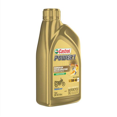 Castrol Power RS Racing 4T Full Synthetic Motorcycle Motor Oil 5W-40 1