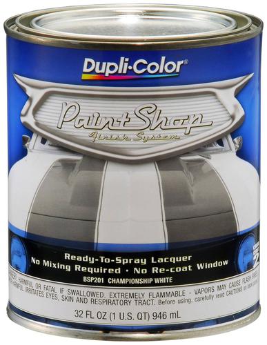 Dupli-Color Paint Shop 1 Quart White Paint EBSP20100 | O'Reilly Auto P