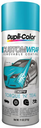 Dupli-Color Custom Wrap 11 Ounce Torque N Teal Spray Paint ECWRC8057
