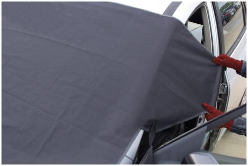 Windshield cover for towing store
