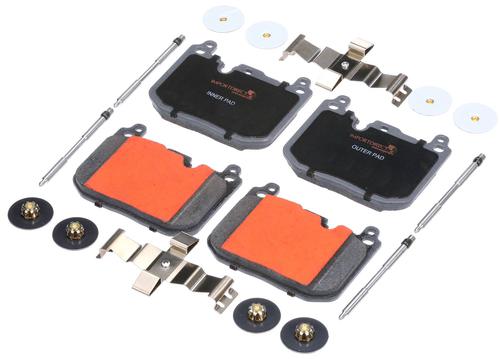 Import Direct Low-Metallic Front Disc Brake Pad ORDM1875 | O'Reilly Au