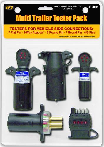 Innovative Products Round, Flat, Pin Trailer Tester TSTPK1 | O'Reilly