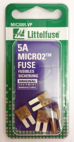 Littelfuse 5 Amp Fuse MIC2005.VP | O'Reilly Auto Parts