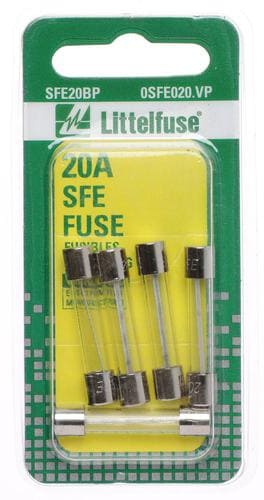 Littelfuse Blister Pack 20 Amp Fuse 0SFE020.VP | O'Reilly Auto Parts