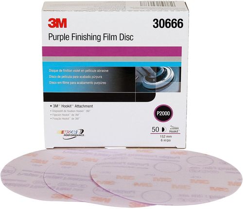 3M 6 Inch Diameter P2000 Grit Finishing Film Disc 7100122798 | O'Reill