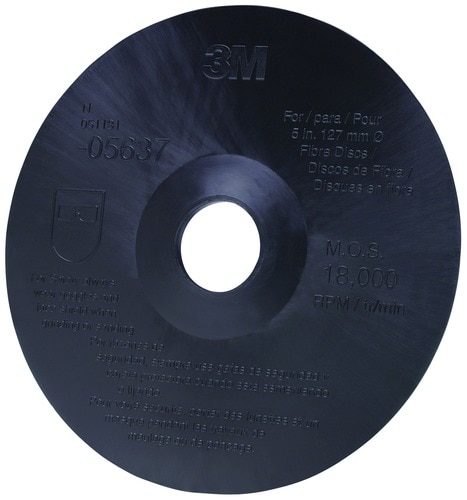 3M 5 Inch Diameter Fiber Disc Back-Up Pad 7000120462 | O'Reilly Auto P