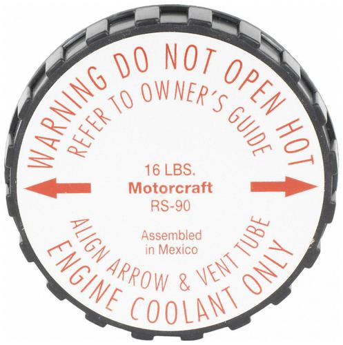 Motorcraft Radiator/Coolant Recovery Cap RS90 | O'Reilly Auto Parts
