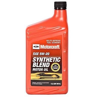 Motorcraft Synthetic Blend Motor Oil 5W-20 1 Quart XO5W20QSPW | O'Reil