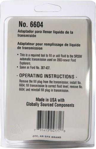 Transmission Fluid Pump Kit OEMTOOLS 25740 Transmission Fluid Fill ...