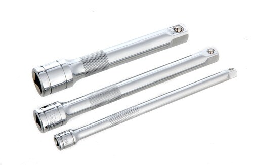 Power Torque 1/4, 3/8, 1/2 Inch Drive 5, 6 Inch Extension Bar Set GM60