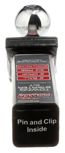 Power Torque Towing 2 Inch Hitch Ball 2 Inch Drop Towing Starter Kit PTW0002 O Reilly Au
