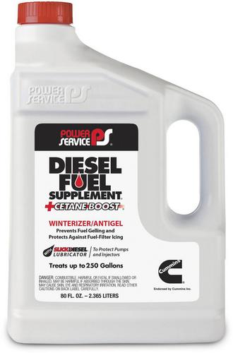 Power Service Products Diesel Fuel Supplement +Cetane Boost 2.5 Quart