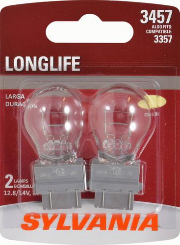 Sylvania 3357/3457 Long Life Incandescent Mini Bulb (Pack of 2) 38195