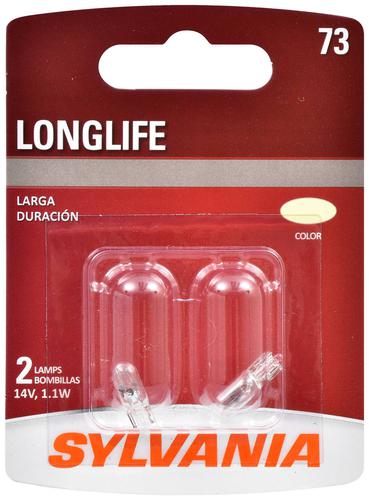 Sylvania 73 Long Life Incandescent Mini Bulb (Pack of 2) 35551 | O'Rei