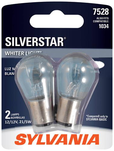 Sylvania 7528 SilverStar Incandescent Mini Bulb (Pack of 2) 33796 | O'
