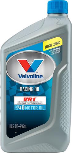 Valvoline Conventional Motor Oil 40W 1 Quart RACE40 | O'Reilly Auto P